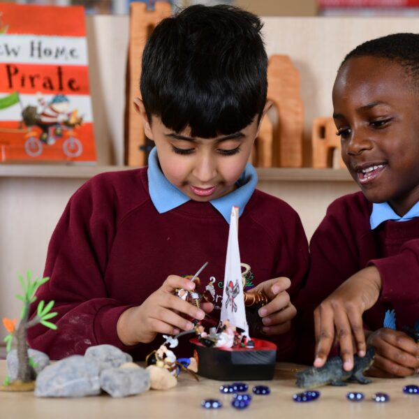 Block Play Alongside Small World Resources