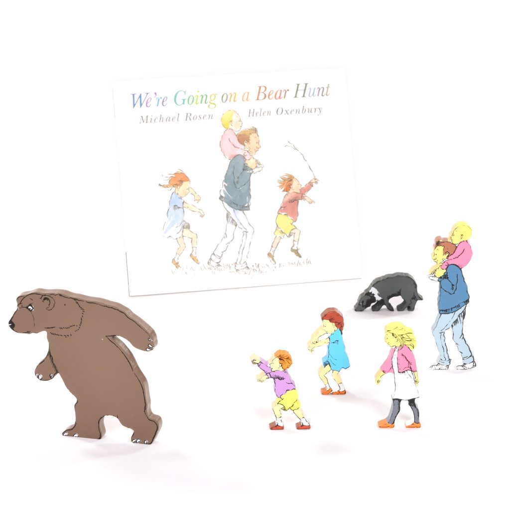 We’re Going on a Bear Hunt Book & Character Set Early Years
