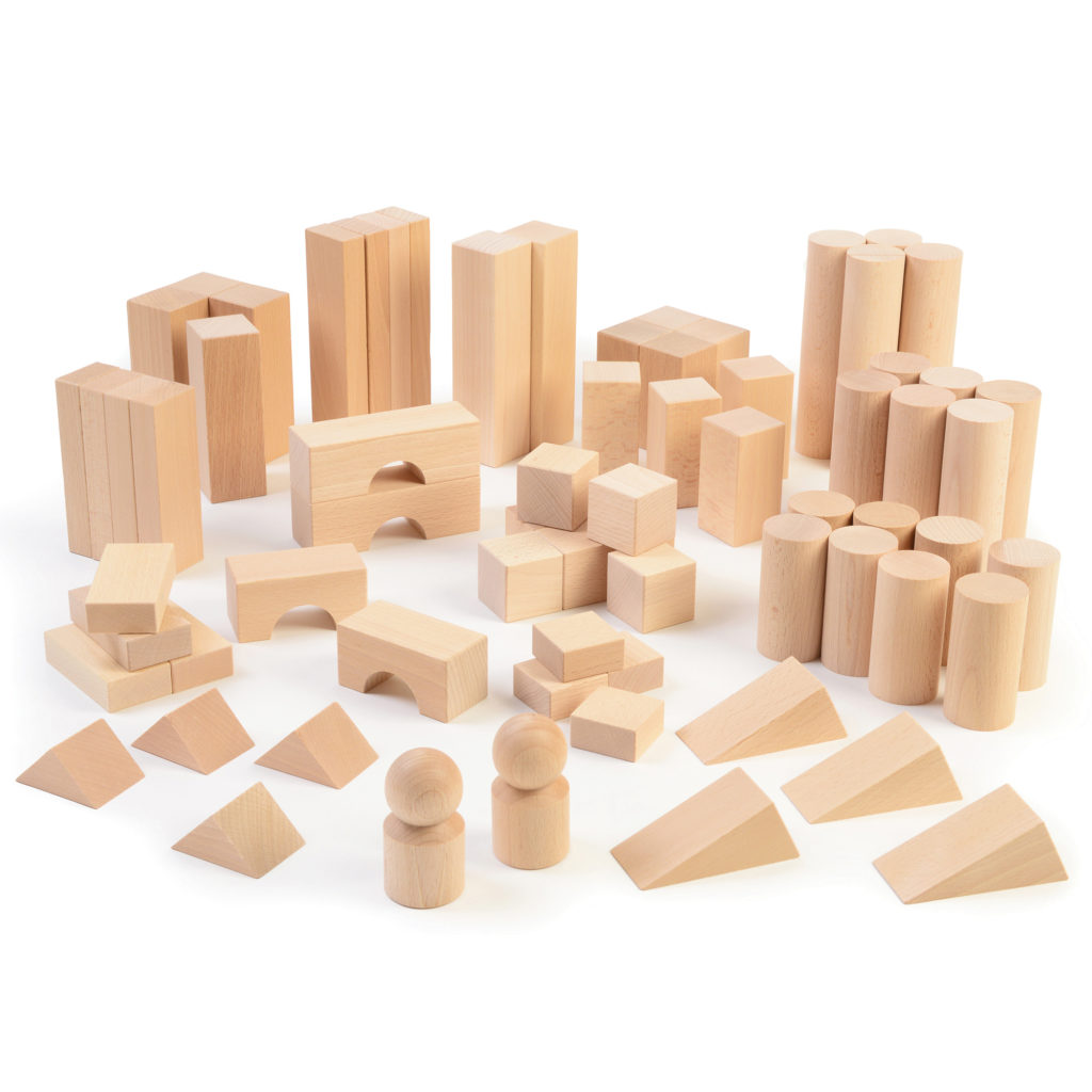 Medium Basic Blocks (68 pc) for Indoor Learning | Early Excellence