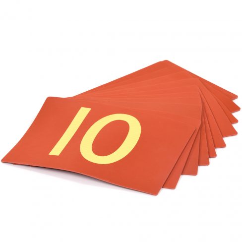 Set of Number Mats 0-10 for Mathematical Learning | Early Excellence