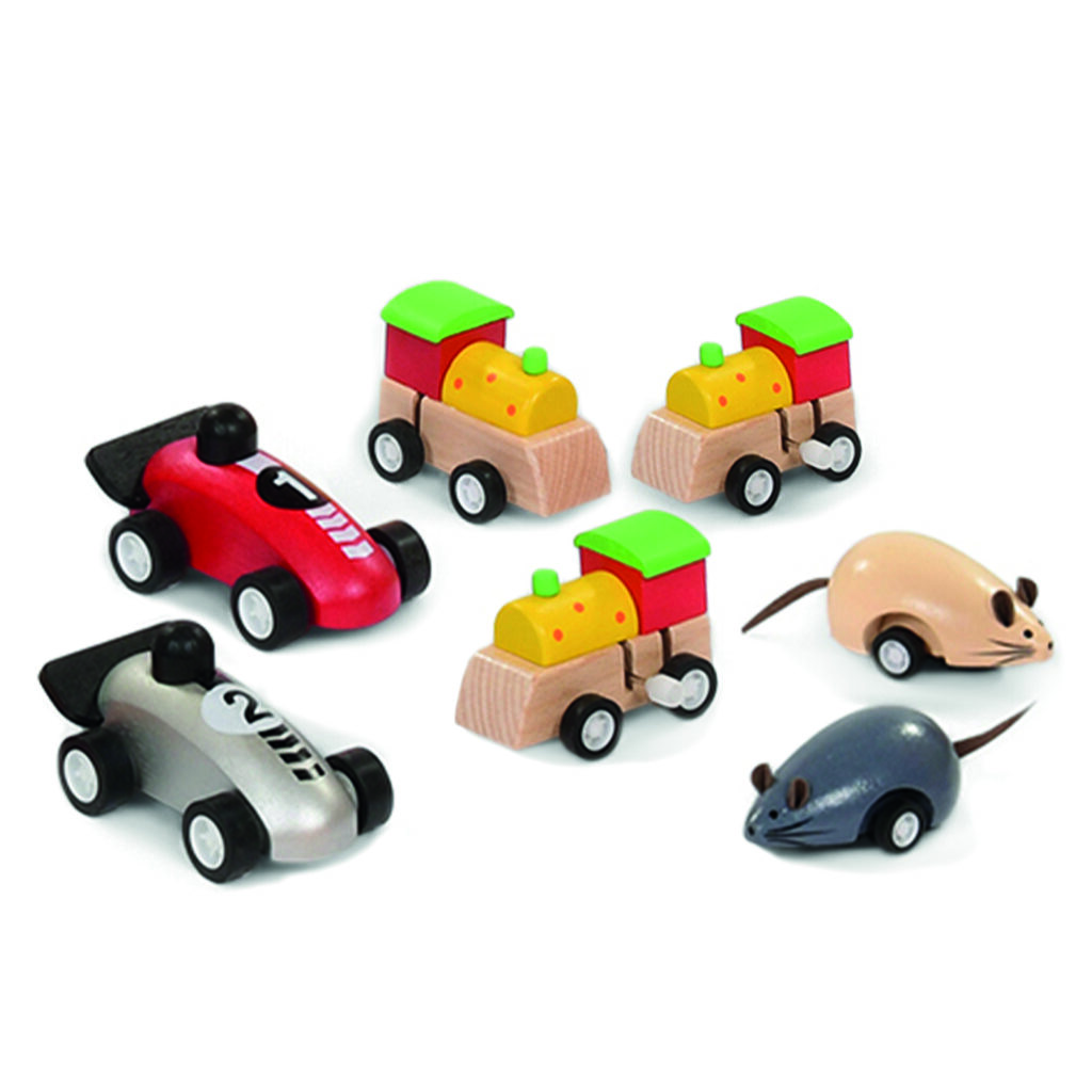 Set of Pull Back & Wind Up Toys | Early Excellence